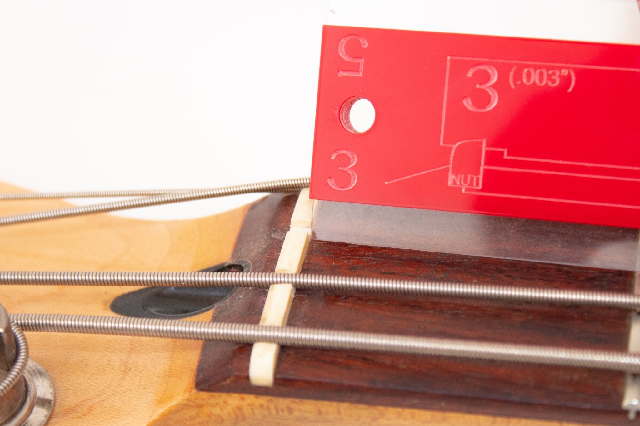 Nut Slot Gauge - Guitar Repair Tool – Music City Bridge